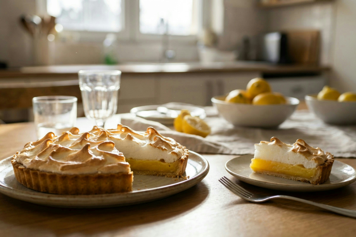 La torta al limone meringata in pochi minuti: un dessert leggero da ...